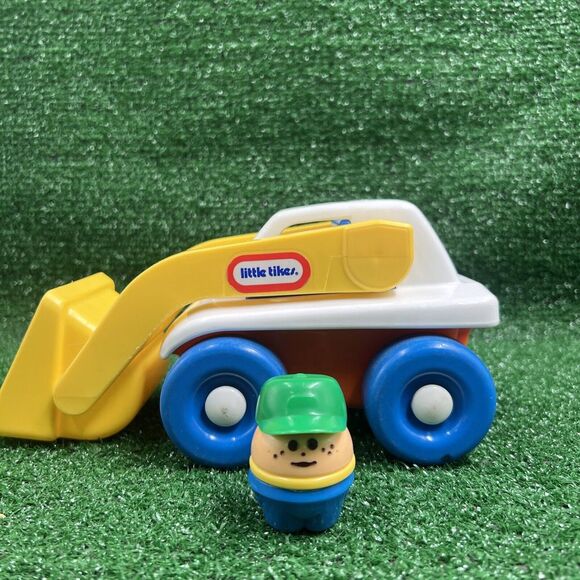 Toys | Vintage Little Tikes Frontend Loader Construction Truck Scooper ...